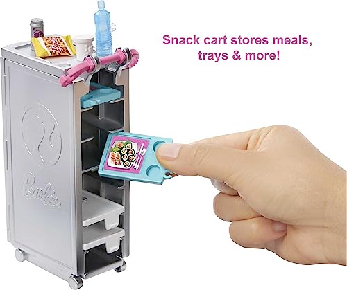Barbie Airplane Playset, Dreamplane with 15+ Accessories Including Puppy, Snack Cart, Reclining Seats and More (Amazon Exclusive)