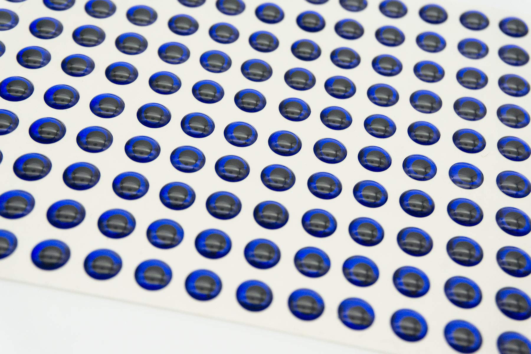 500pcs 3mm Blue 3D Holographic Fishing Lure Eyes 3D Lure Eye 3D Soft Eye 3D Holographic Lure Eye Fly Tying, Jigs, Crafts