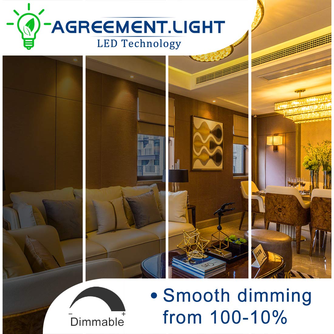 6 Pack GU10 LED Bulbs Dimmable， 2700-Kelvin Warm White, 500LM,5-Watt(50-Watt Equivalent) 120° Beam Degree Angle ，Frosted MR16 Shape GU10 Bulb，Recessed Light,Spotlight