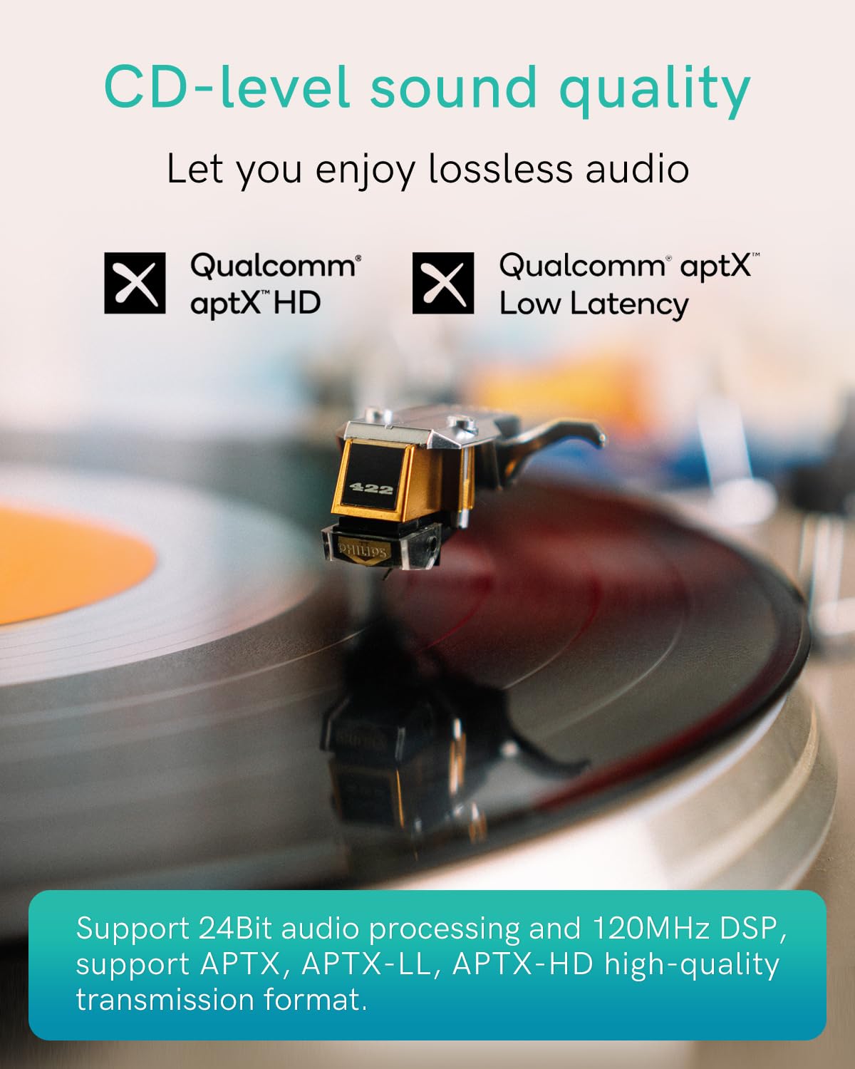CHOOCL Bluetooth 5.0 aptX-HD Car Adapter Compatible for Audi MMI 3G AMI Music Interface,Audi Symphony,Audi Concert,Mercedes Media Interface and Volkswagen MDI Connector(A1-3000A)
