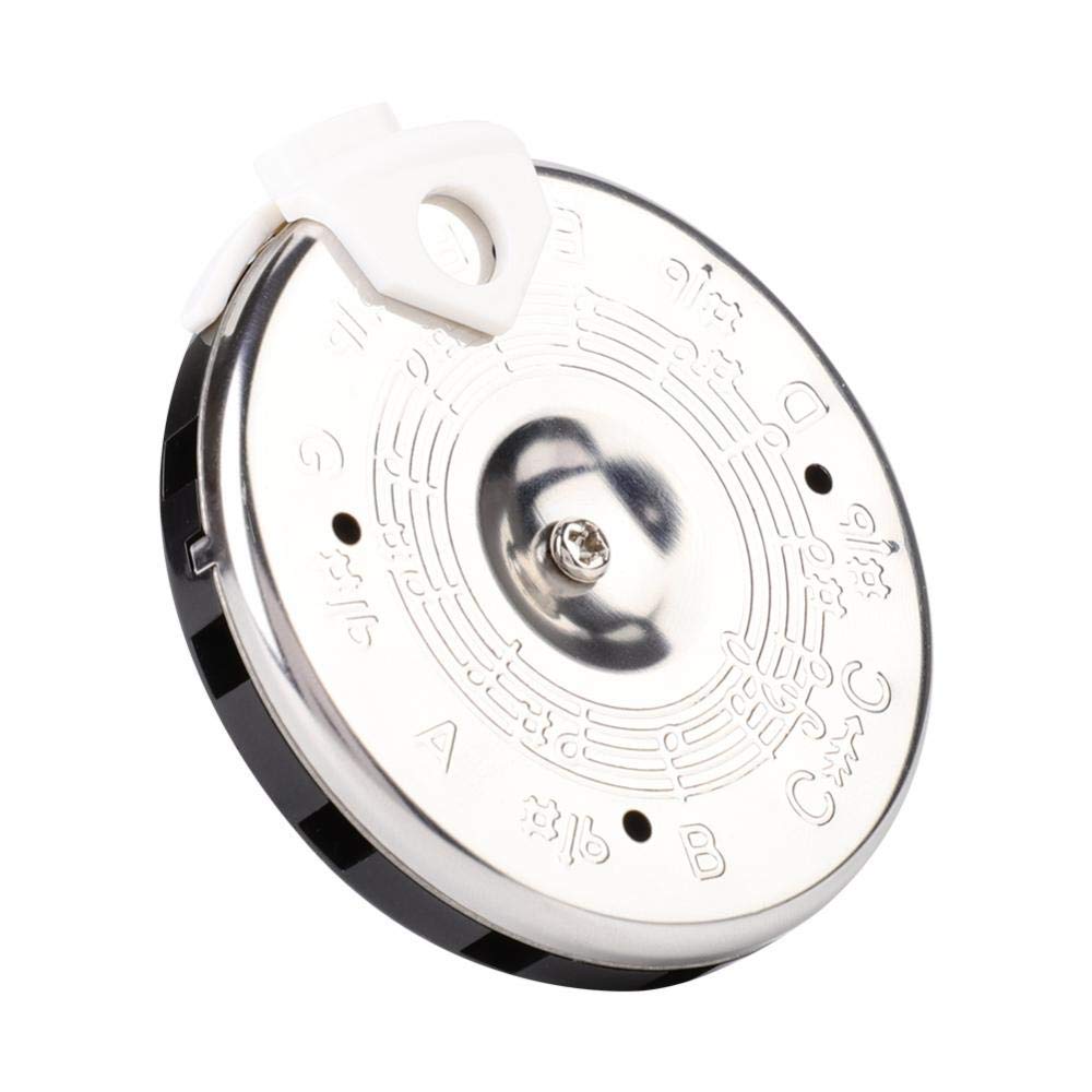 Alomejor Chromatic Pitch Pipe 13 Chromatic Tone Pipe Tuner Sensitive Chromatic Tuner with Case Instrument Turinging