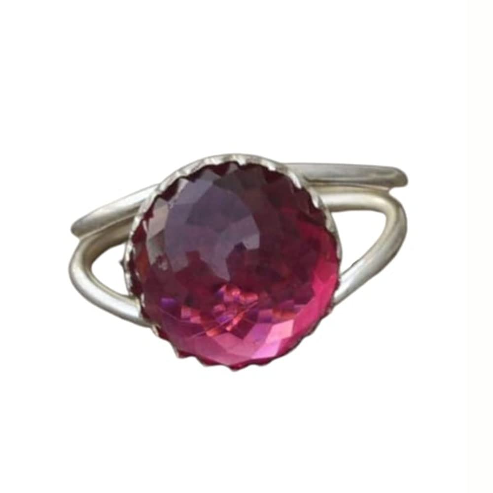 925 Sterling Silver Tourmaline Ring, Unique Handmade Ring, Pink Tourmaline Ring, Tourmaline Ring, Pink Stone Ring, Tourmaline Rings, Women’s Ring, Dainty Silver Ring, Gift For Girls, Valentine’s Day