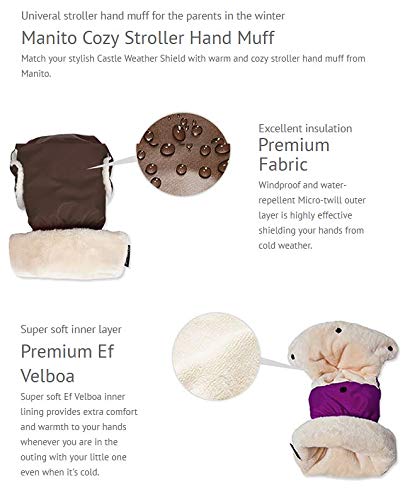 Manito Stroller Hand Muff (Navy)