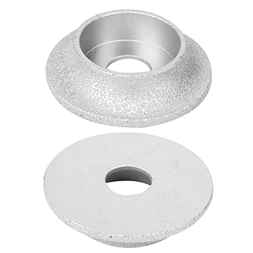 7.3cm Grinding Wheel for Angle Grinders, Brazed Diamond Grinding Wheel Stone Grinding Disc Concave Abrasive Wheel for Stone Marble Ceramic (French Grinding Wheel 1.5)