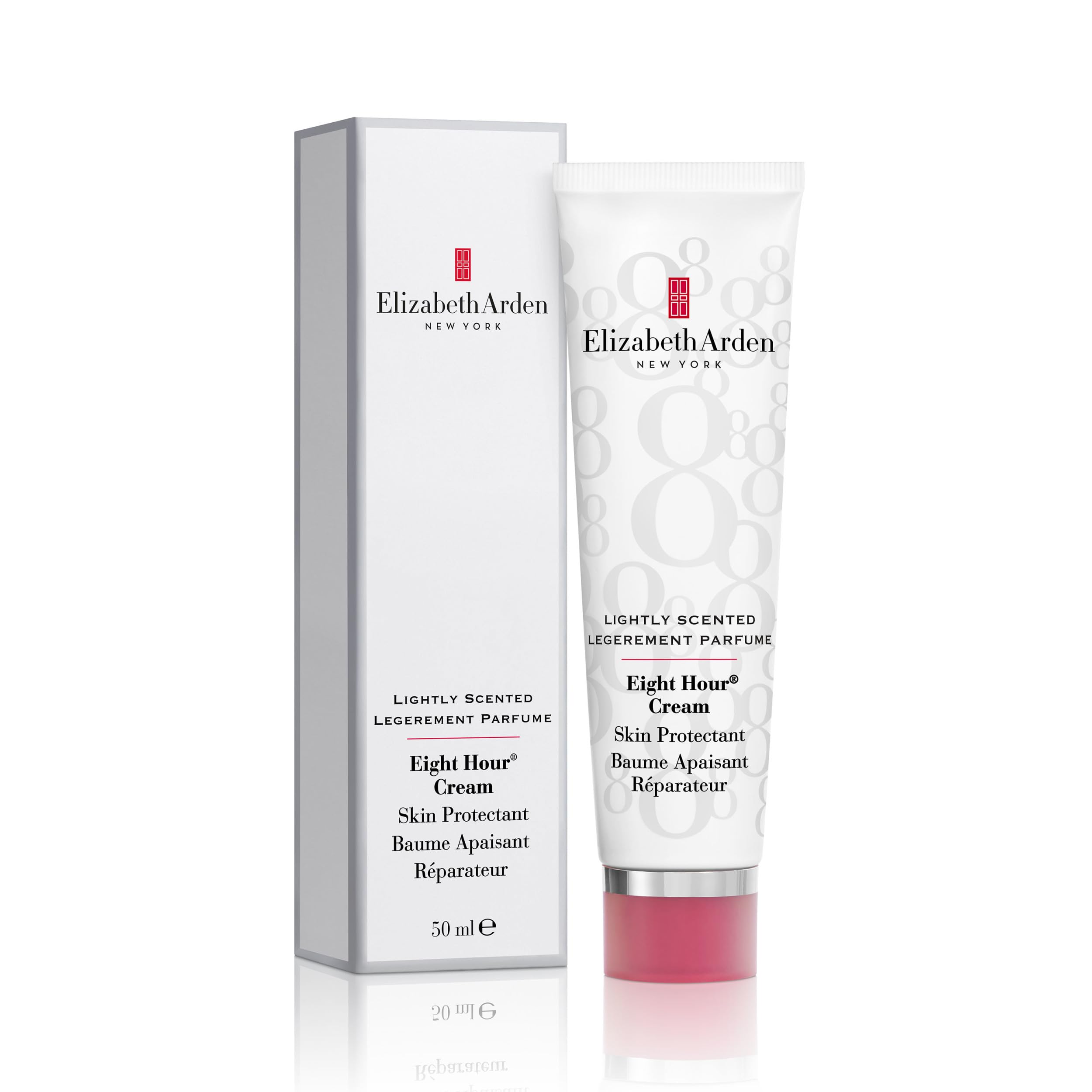 Elizabeth Arden Eight Hour Cream Skin Protectant, All-in-One Beauty Balm, Full Body Moisturizer that Hydrates, Smooths, Protects and Soothes, Lightly Scented, 1.7 Fl Oz, 1.7 oz.