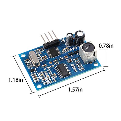 ACEIRMC DC 5V Waterproof Ultrasonic Distance Sensor Measuring Ranging Transducer Module with 2.5M Cable for Arduino