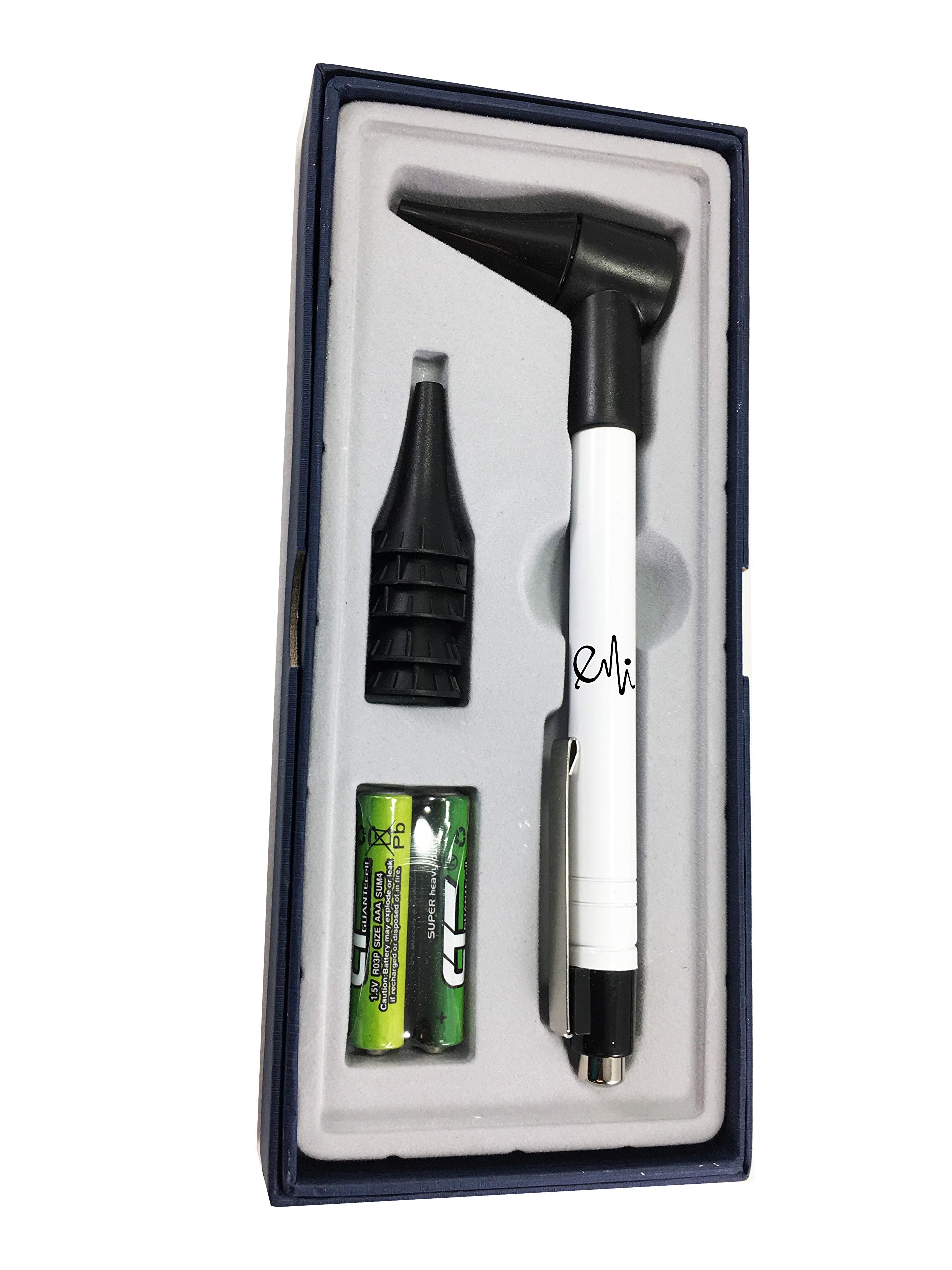 EMI Medical Pocket Otoscope with Click Trigger EOM-956 - White