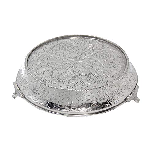 GiftBay Wedding Cake Stand Tapered Round 14" (top) Diameter, Strongly Built For Professional Bakers