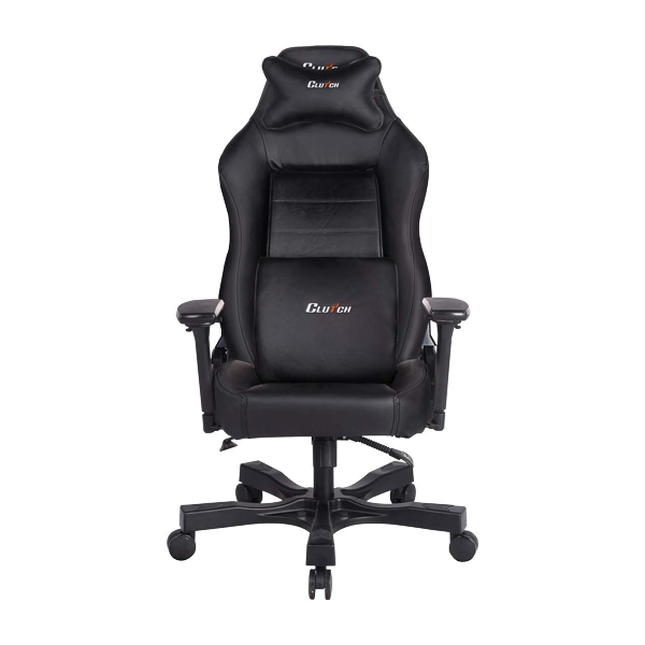 Clutch Chairz - Ergonomic Gaming Chair, Video Game Chairs, Office Chair, High Chair and Lumbar Pillow for Computer Desk - Black - Shift Series