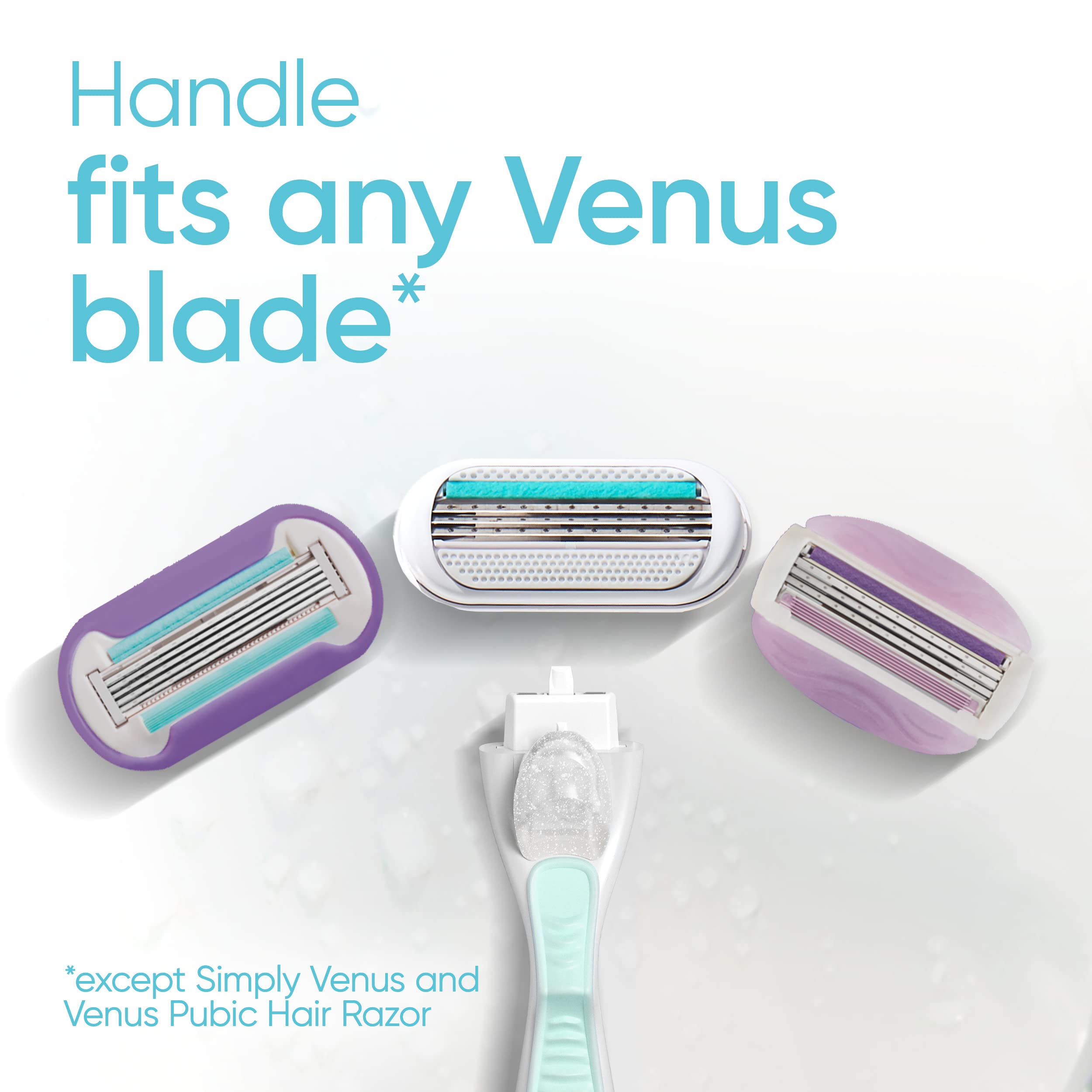 Gillette Venus Smooth Sensitive Women's Razor Blades - 4 Refills