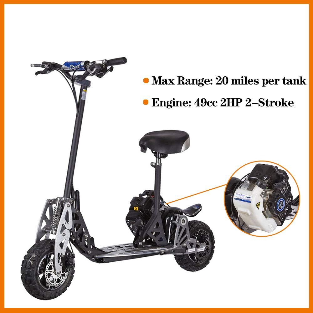 50cc Gas Scooter for Adult Folding Evo 2X Big Powerboard EPA Approved