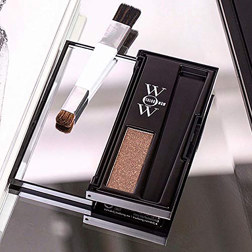 COLOR WOW Root Cover Up, Light Brown β Instant Grey Coverage and Temporary Touch-Up, Water and Sweat Resistant, No mess Award-Winning Formula
