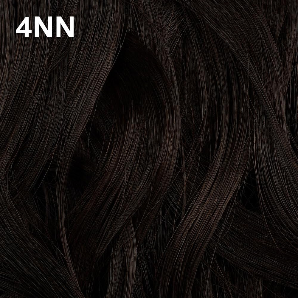COLORCHARM Permanent Liquid Hair Color for Gray Coverage| 4NN Intense Med Brown | 1.4 Fl Oz