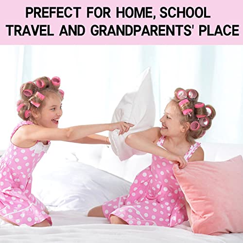 Aisawate Toddler Pillow with Pillowcase - 13X18 Soft Organic Cotton Travel Pillows for Sleeping - Machine Washable - Toddlers, Kids, Child - Perfect for Toddler Cot, Bed Set(Pink)