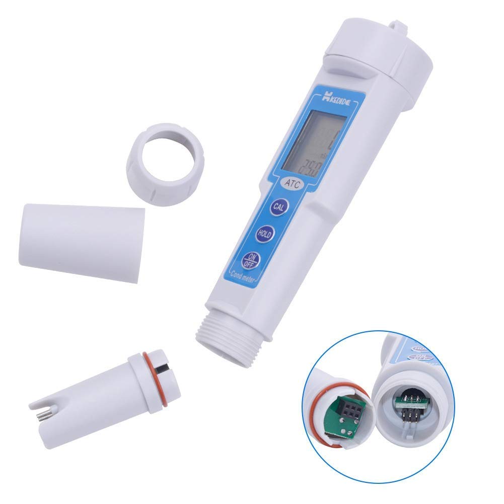 ShiSyan Y-LKUN Water Quality Meter Portable CT3031 Pen Type Digital Waterproof Conductivity Meter Conductance Pen Water Quality Tester Moisture Meter