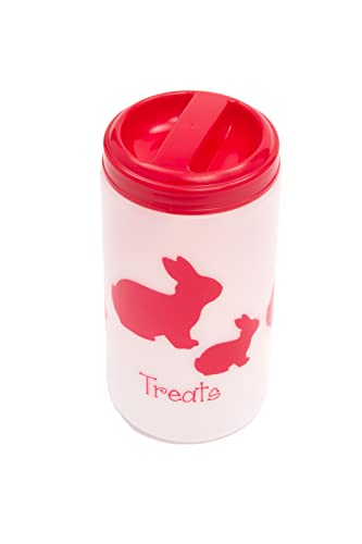 Lixit Treat and food storage jars for Small Animals. (Pack of 1)