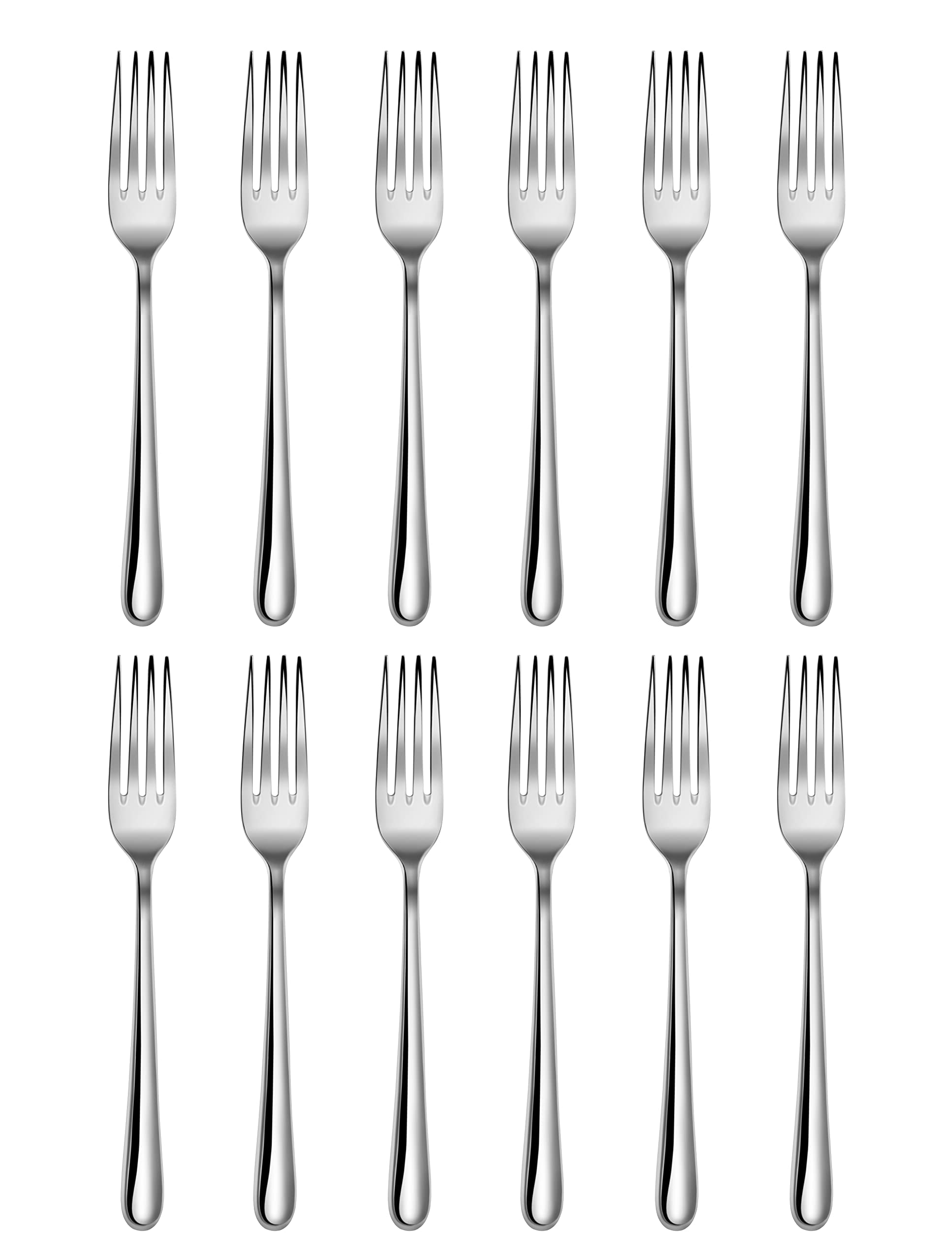 Artaste 539984 Rain II Forged 18/10 Stainless Steel Dinner Fork, 8.25-Inch, Set of 12