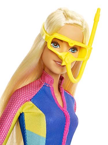 Barbie Doll with Color-Change Top, Puppy Squirt Toy and Dolphin with Sounds