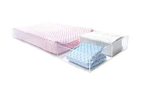 LELLOBABY - 6 mm Thick Premier Edition Acrylic Baby Removable Diaper Changing Tray Plus+