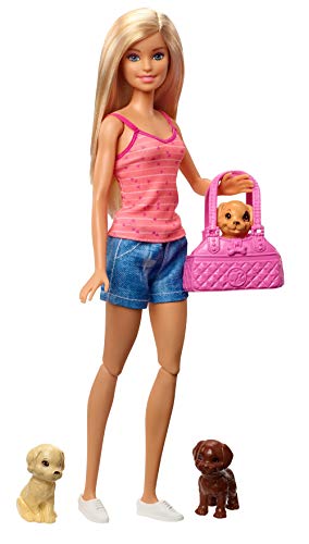 Barbie Doll/Pets - Puppy Bath Time playset