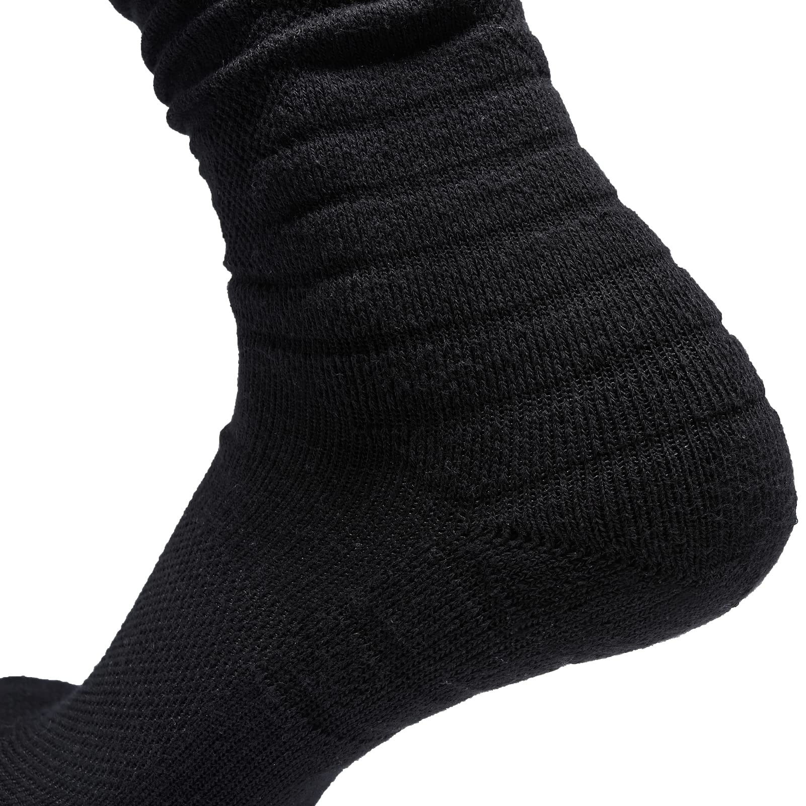 AK SOK Two Pairs Extra Long Football Socks,Men's Athletic Socks,Tight Sports Socks for Men & Boys (as1, alpha, l, regular, regular, Black)