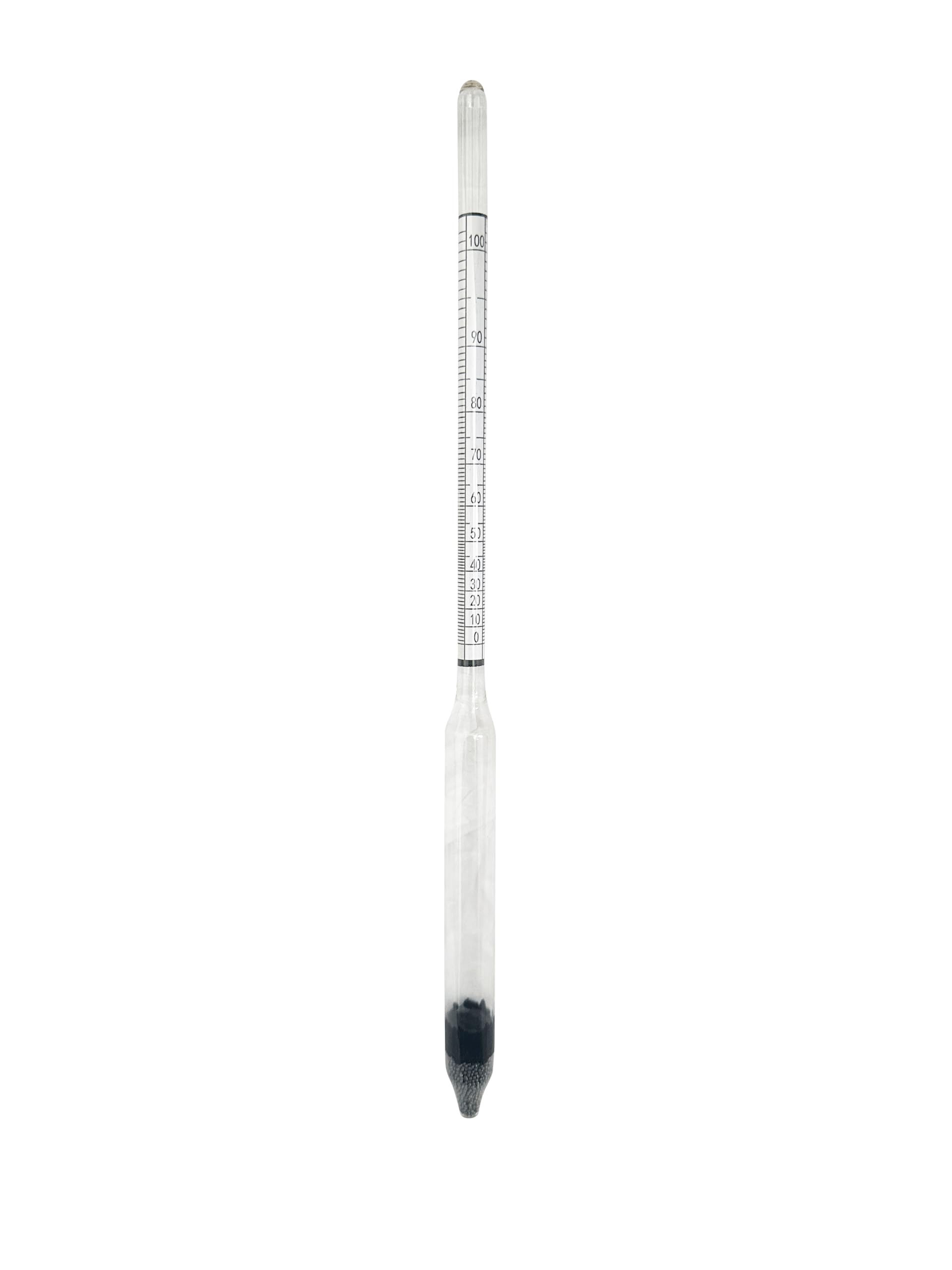 Alcohol Hydrometer 0-100% Pack of 2