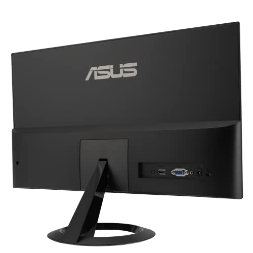 ASUS 22β (21.45β viewable) 1080P Eye Care Monitor (VZ22EHE) - Full HD, IPS, 75Hz, 1ms (MPRT), Adaptive-Sync, HDMI, Low Blue Light, Flicker Free, HDMI, VGA, Ultra-Slim,Black