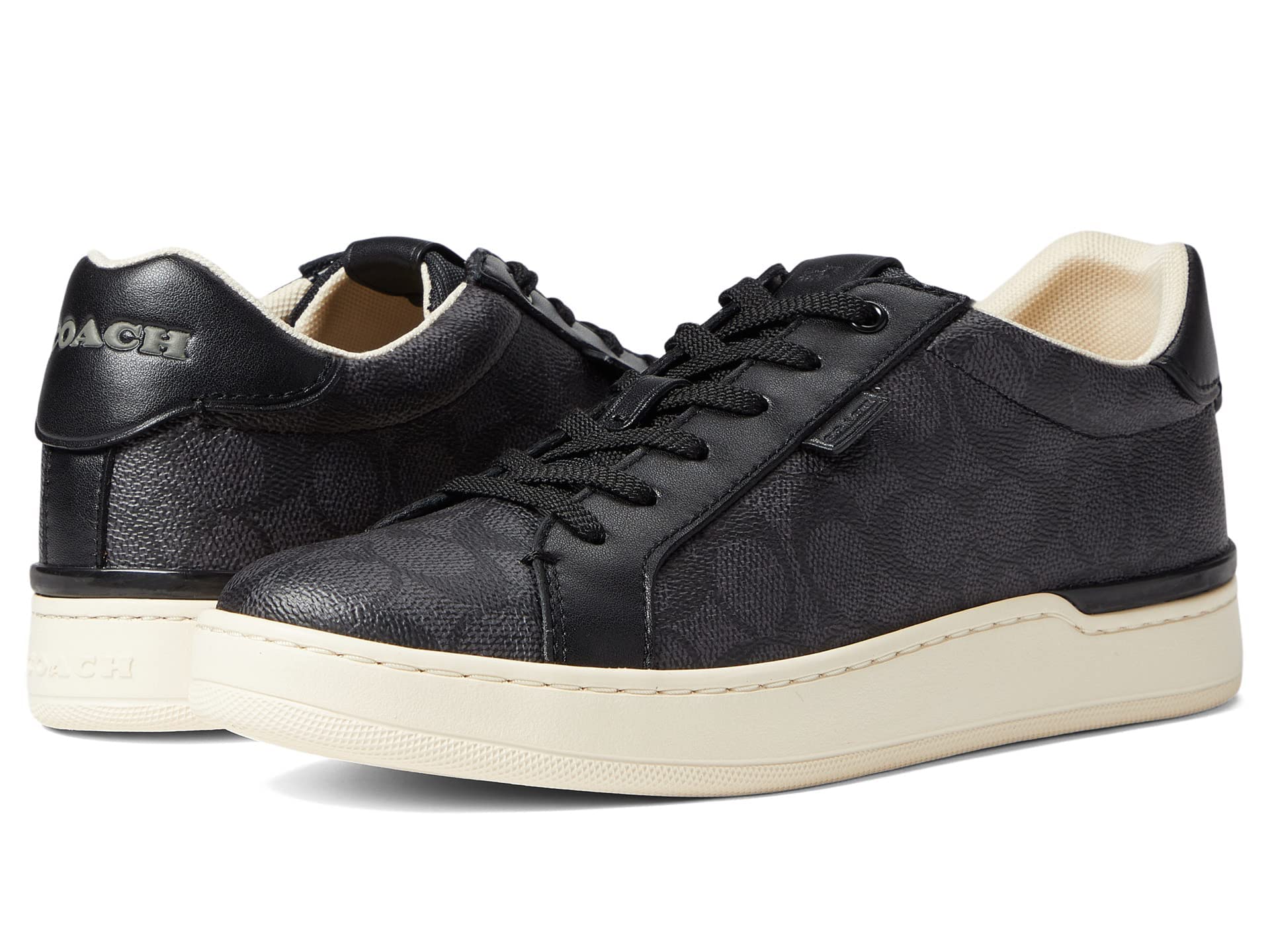 Coach Lowline Coated Canvas Grey 8 B (M)