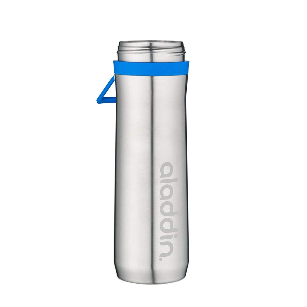 Aladdin Active Hydration Stainless Steel Vacuum Insulated Water Bottle, Blue, 0.6 Litre