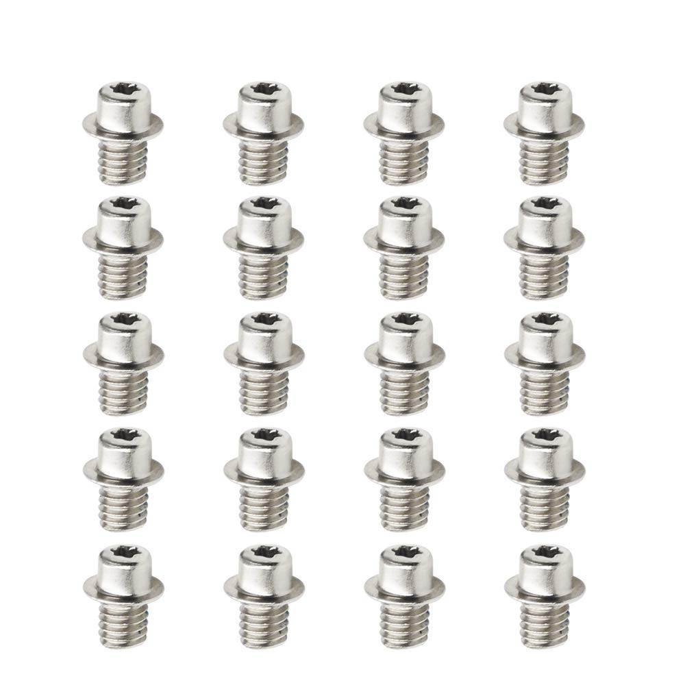 GODSHARK 5 Set Replacement HDD Hard Disk Drive Screws MacBook Pro 13" 15" 17" A1278 A1286 A1297 2009-2012, 20pcs T6 Torx Repair Replacement Notebook Laptop PC Computer SSD Mount
