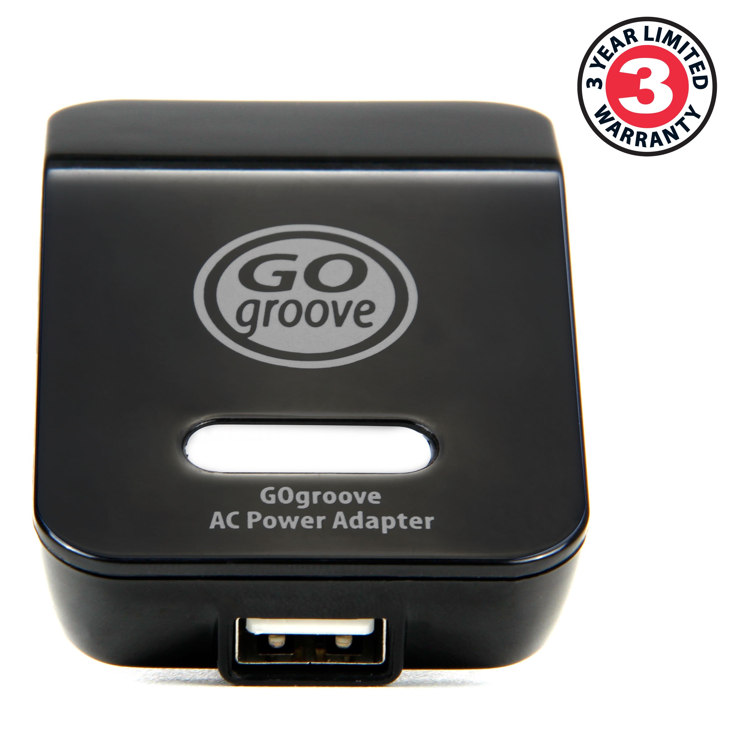 GOgroove Universal Fitness Tracker USB Power Adapter Wall Plug - Compatible with Fitbit Charge, Inspire, Versa, Ionic, Alta HR, Fossil, Samsung, Lintelek, LETSCOM and More Fitness Trackers