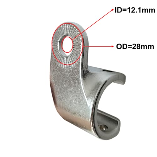 Bike Trailer Hitch Cup for Thule Chariot Sports Cross Lite Courier Coaster Cadence Cab Axle Mount Hitch Compatible with Electric Bike (1 Cup Mount)