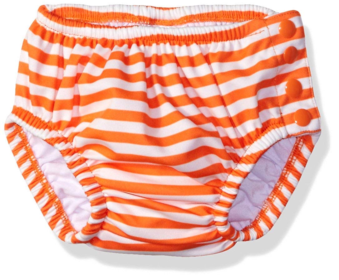 KIKO & MAX Baby Boys' Infant Three-Pack Absorbant Reusable Swim Diaper (Medium)