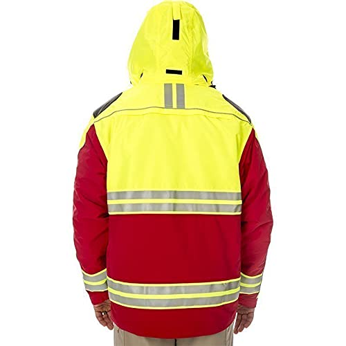 5.11 Tactical Men's Responder's High Visibility Performance Parka, Style# 48073, Dark Navy, XX-Large