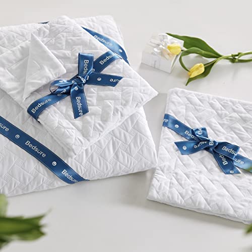 Bedsure California King Quilt Set - Lightweight Summer Quilt Cal King - White Bedspreads California King Size - Bedding Coverlets for All Seasons (Includes 1 Quilt, 2 Pillow Shams)