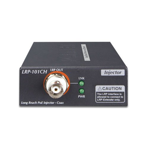 Planet LRP-101C-KIT 1-Port Long Reach POE over Coax Extender Kit (LRP-101CH + LRP-101CE), -20 to 70 Degree C, up to 1KM