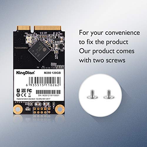 KingDian mSATA Mini PCIE 120GB SSD Solid State Drive (30mm50mm)