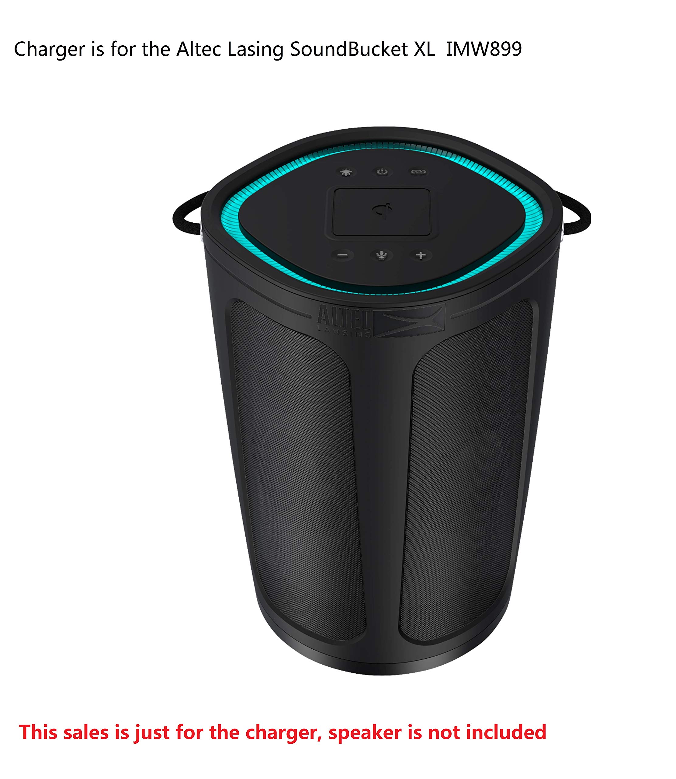 Charger Compatible with Altec Lansing SoundBucket XL Wireless Bluetooth Speaker IMW899