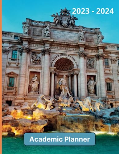 Academic planner 2023 - 2024: Rome Italia Theme