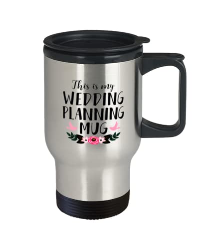 AppreciationGifts Wedding Planning Coffee Travel Mug - This is my wedding planning mug, Wedding Planner, Bride To Be Mug, Bride, Wedding Mug