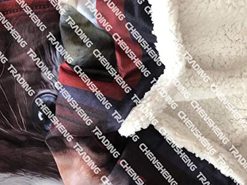 to My Gorgeous Girlfriend I May Not Get to See You As Often As I Like Front Flannel Back Sherpa Fleece Blanket Romantic Gift for Lover Girlfriend (X-Large 80 X 60 INCH)