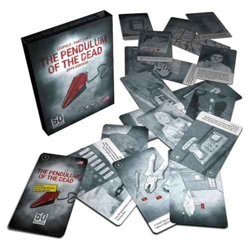 COILEDSPRING 50 Clues | 50 Clues - Part 1: The Pendulm of The Dead | Puzzle Escape Game | Ages 16+ | 1-5 Players | 90 Minutes Playing Time