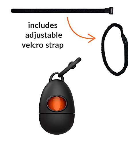 TUG Dog Waste Bag Dispenser with Dog Poop Bags, 15 Bags Per Roll, With Black Dispenser