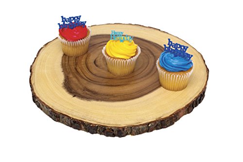 Lipper International Acacia Bark Board Without feet