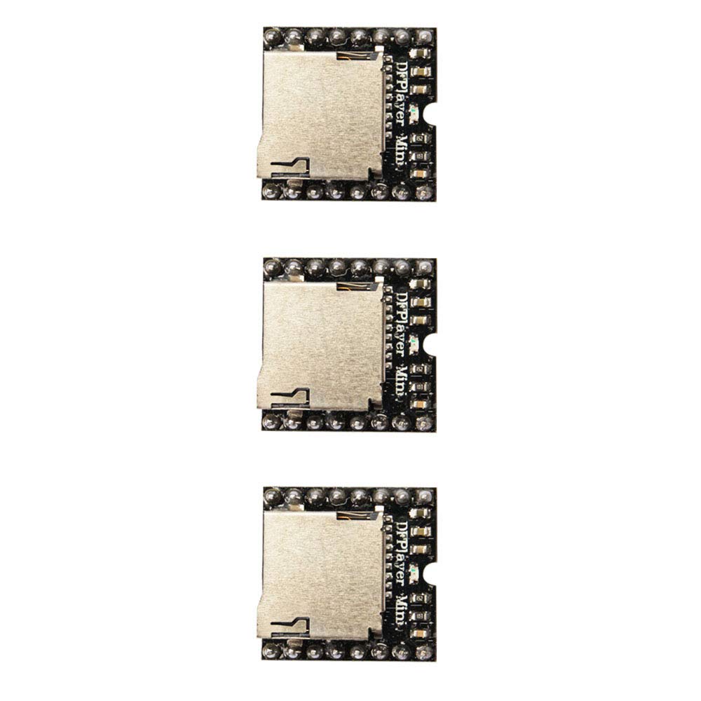 Ximimark 3PCS TF Card U Disk Mini MP3 Decoder Player WMV Audio Voice Module DFPlayer for Arduino