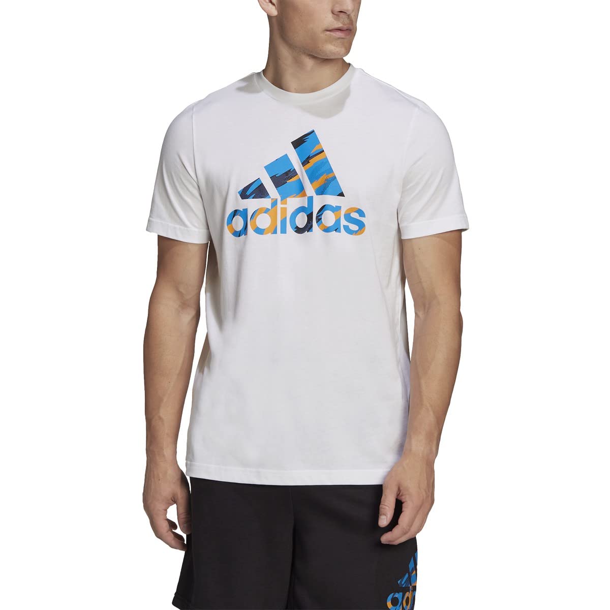 adidas Essentials Tiger Camo T-Shirt - Mens Casual XLT