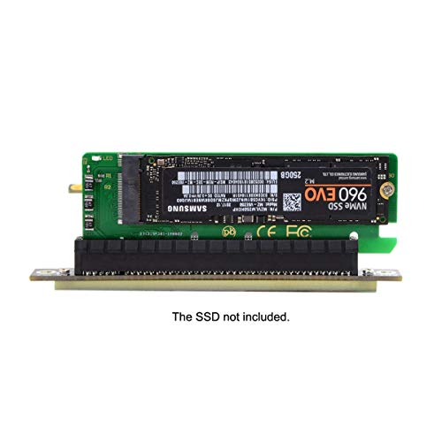 chenyang M.2 NVME to PCIe 3.0 X16 Adapter NVME/AHCI SSD to PCI Express Expansion Card Adapter