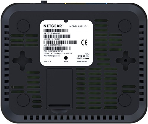 NETGEAR 4G LTE Broadband Modem - Use LTE as Backup Internet Connection, Unlocked, Works with Any Mobile Network Provider (LB2120)