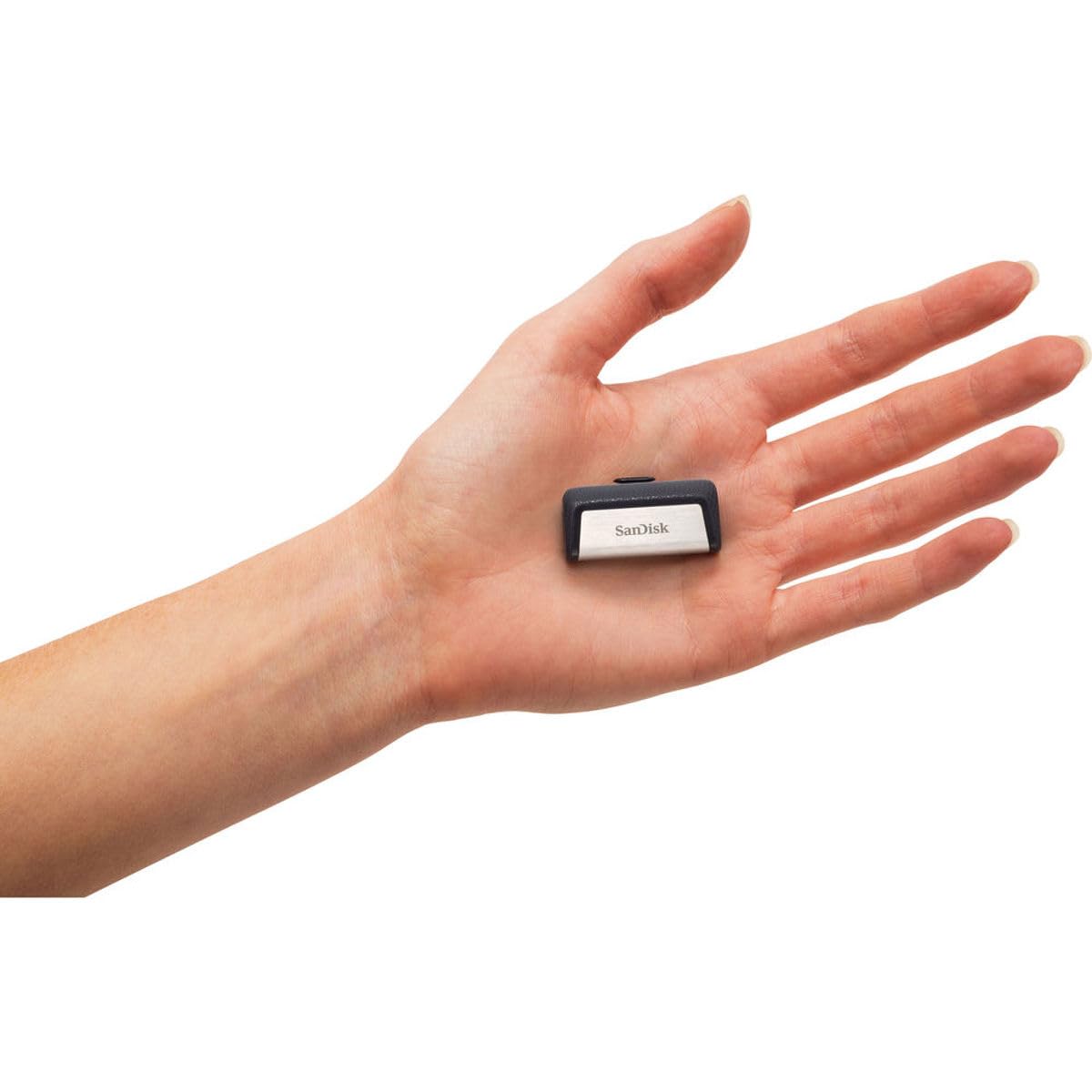 Sandisk Ultra Dual - USB Flash Drive - 64 GB - Gray