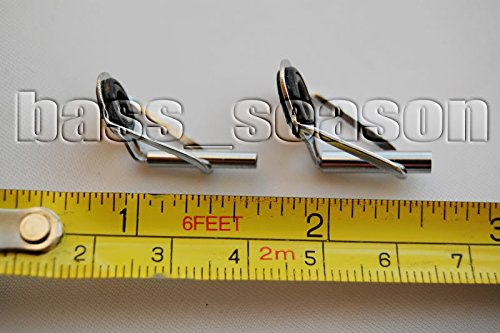 90 Pcs Fishing Rod Guide Tip Repair Kit rod part Fishing_USA